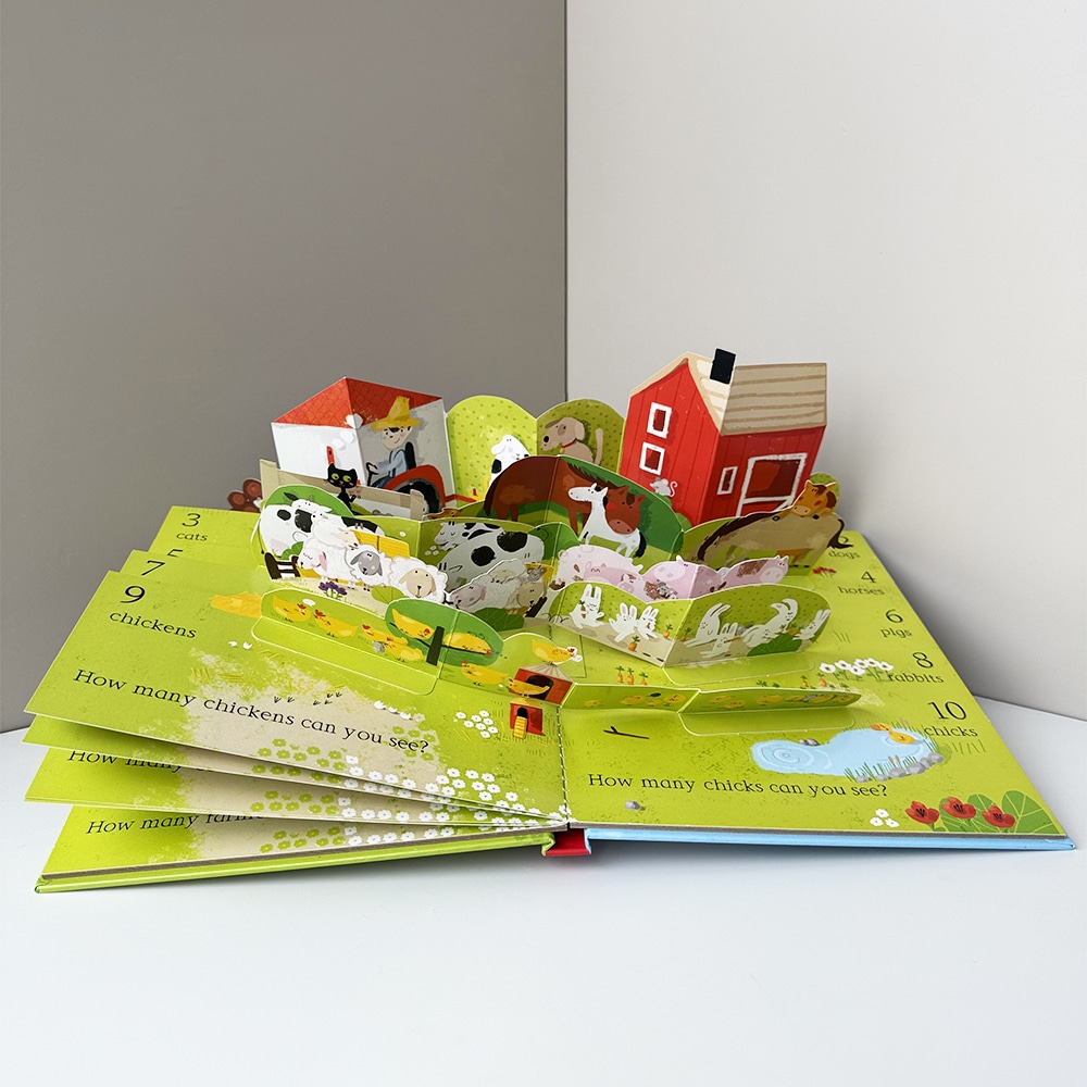 Custom Pop-up book - YBJ Book Printing
