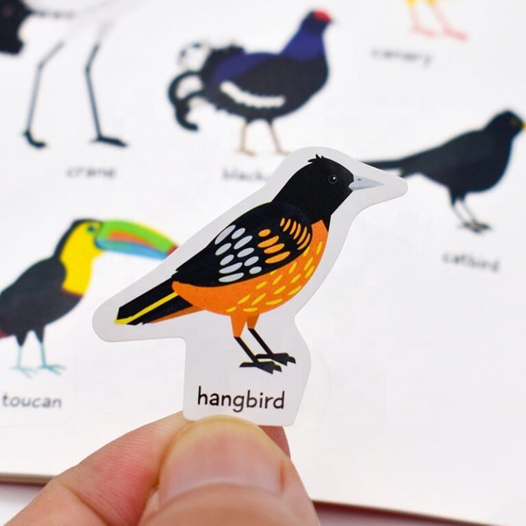 sticker book printing - YBJ Book Printing