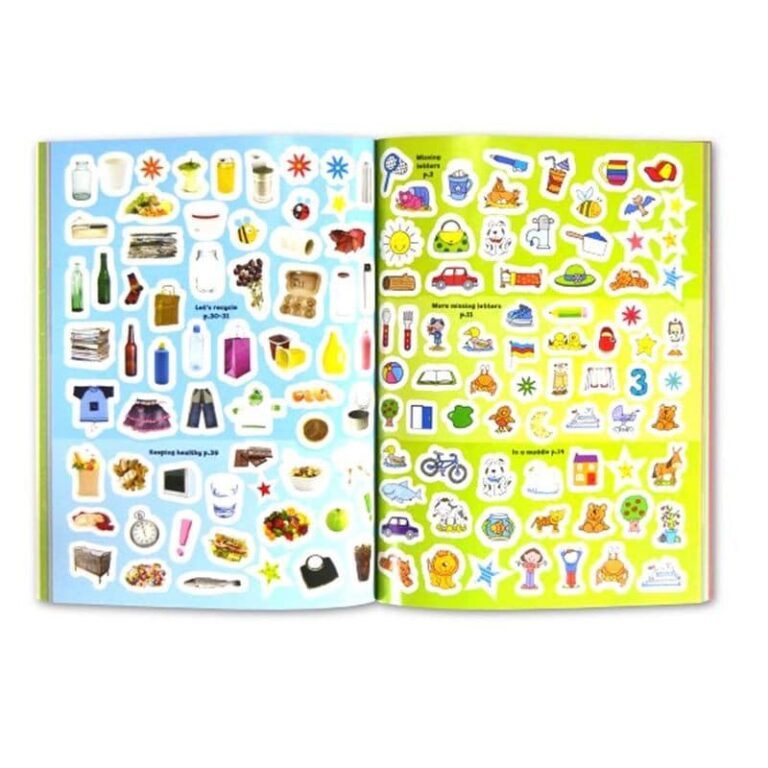 sticker book printing - YBJ Book Printing